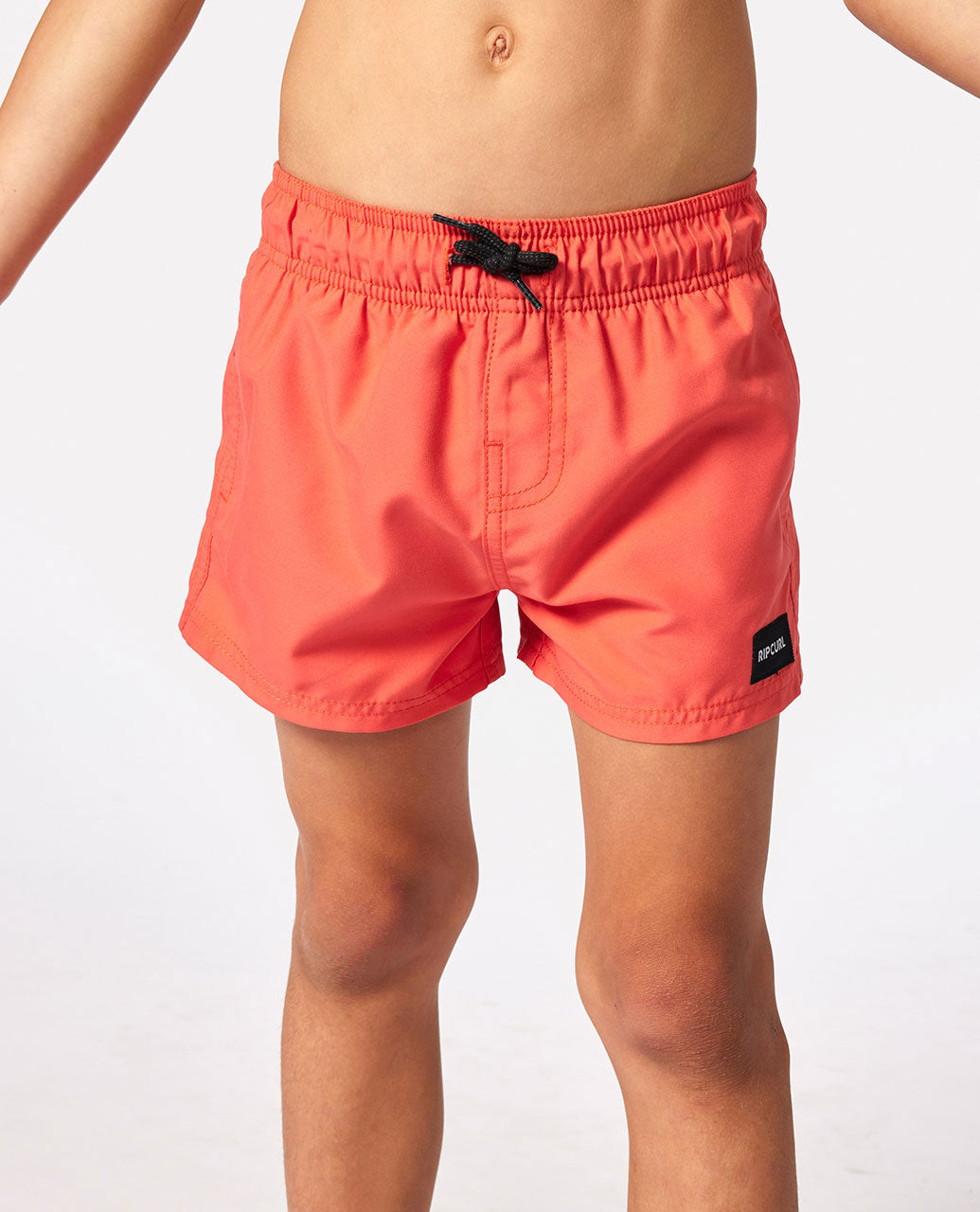 Offset Volley Short - Boys (1-8 years) - Washed Red - Surf Clothing for ...
