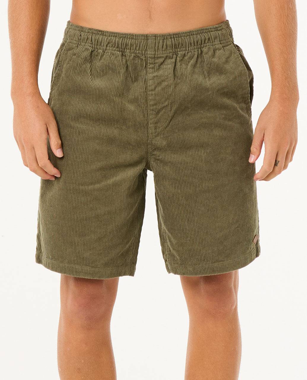 Classic Surf Cord Volley Short - Dusty Olive - Surf Clothing for mens ...