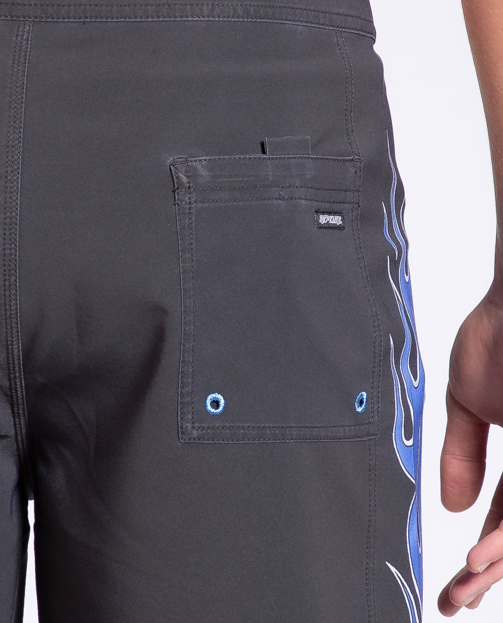 Mirage Medina Sideways Boardshort - Black - Surf Clothing for mens ...