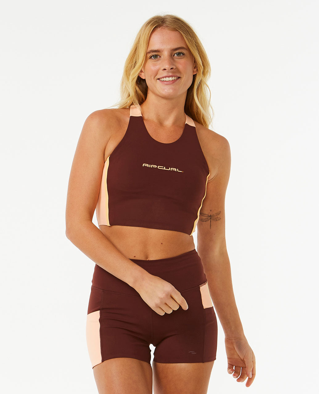 Run Swim Surf Revival Crop - Plum - Surf Clothing for womens – Rip Curl ...