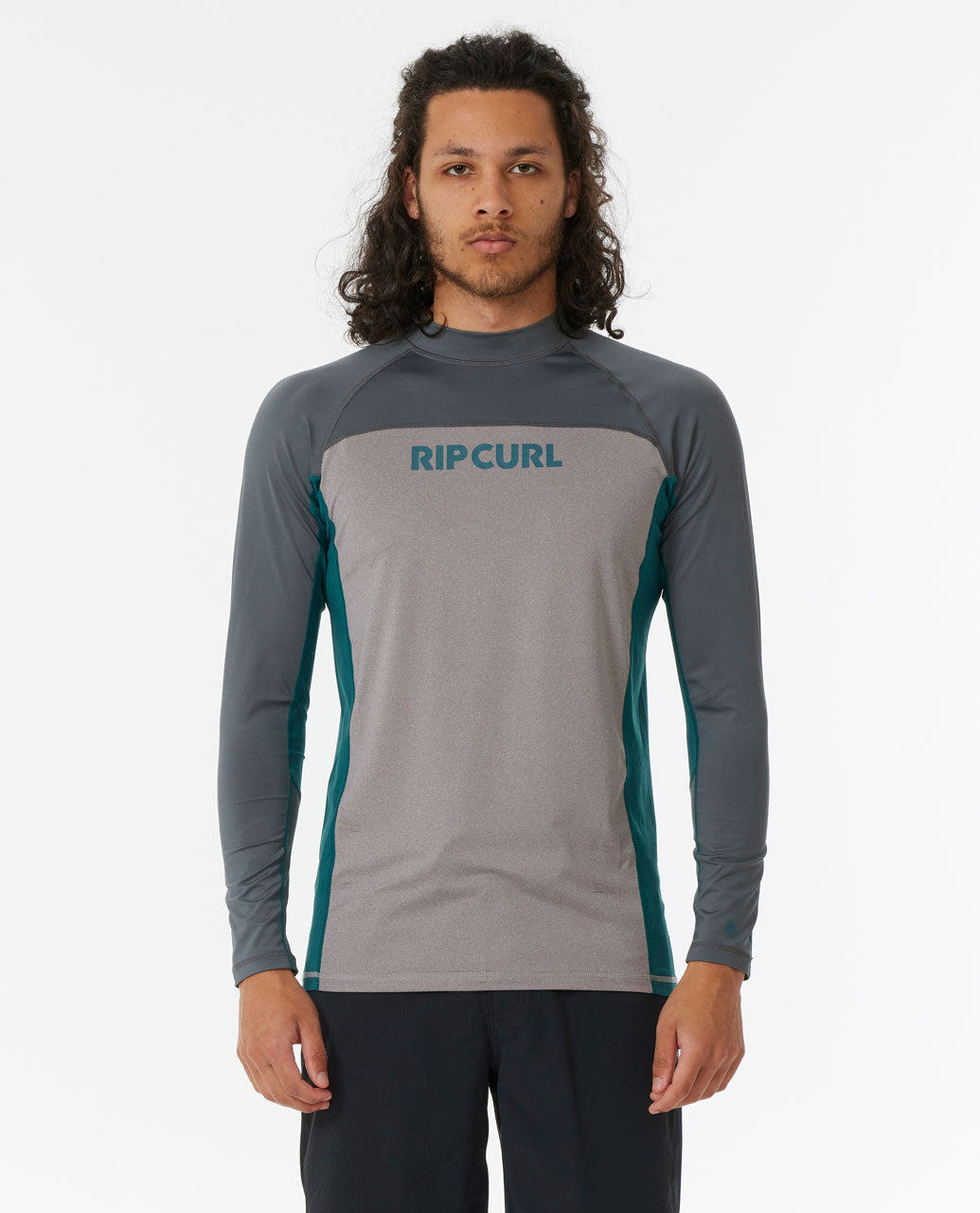 Drive UV Long Sleeve Rash Vest - Surf Wetsuits for mens – Rip Curl ...