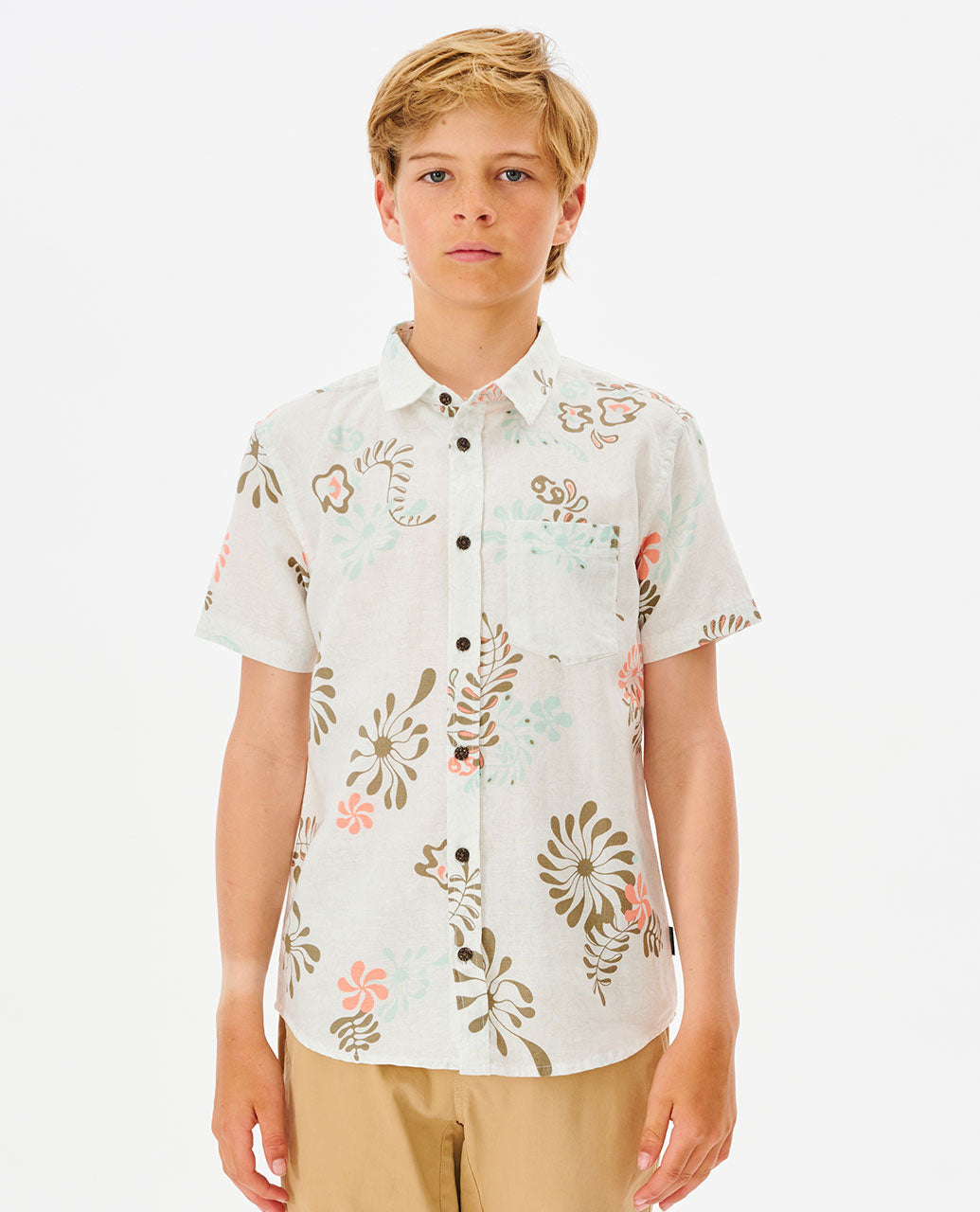 Saltwater Culture Short Sleeve Shirt - Boys (8-16 Years) - Boys Surf ...