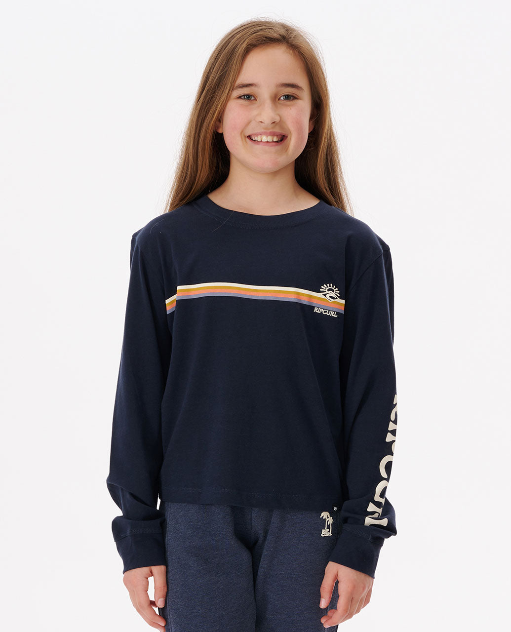Melting Wave Long Sleeve - Girls (8-14 years) - Surf Girls Clothing for ...