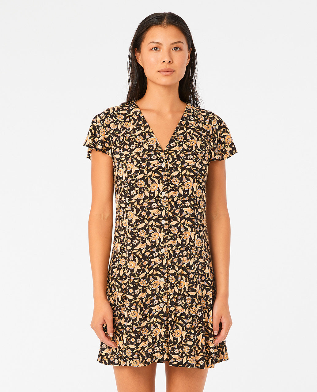 Dreamer Button Through Dress - Surf Clothing for womens – Rip Curl ...