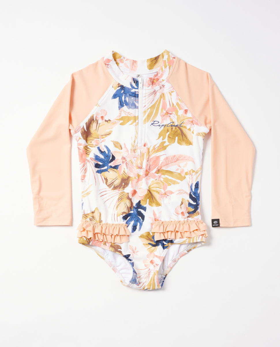 Girls Long Sleeve Surf Suit (0-7 years) - Surf Wetsuits for womens ...